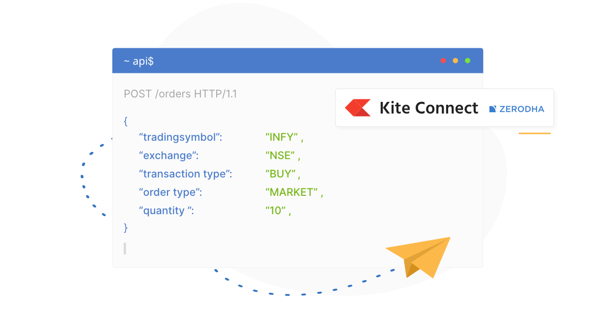 Kite Connect APIs: Trading and investment HTTP APIs