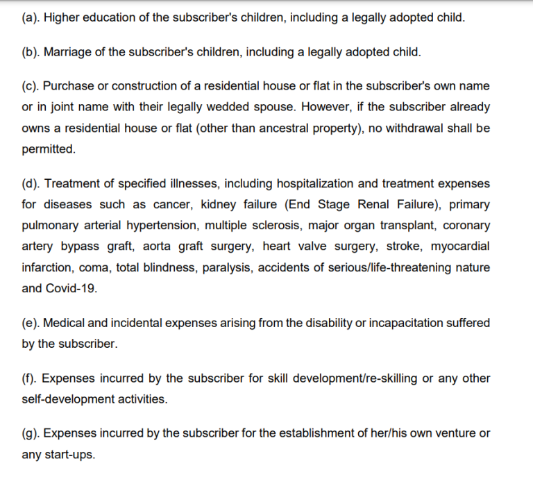 NPS: Exit & Withdrawals