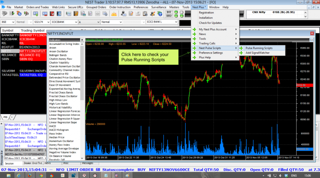 Managing your Script – Z-Connect by Zerodha