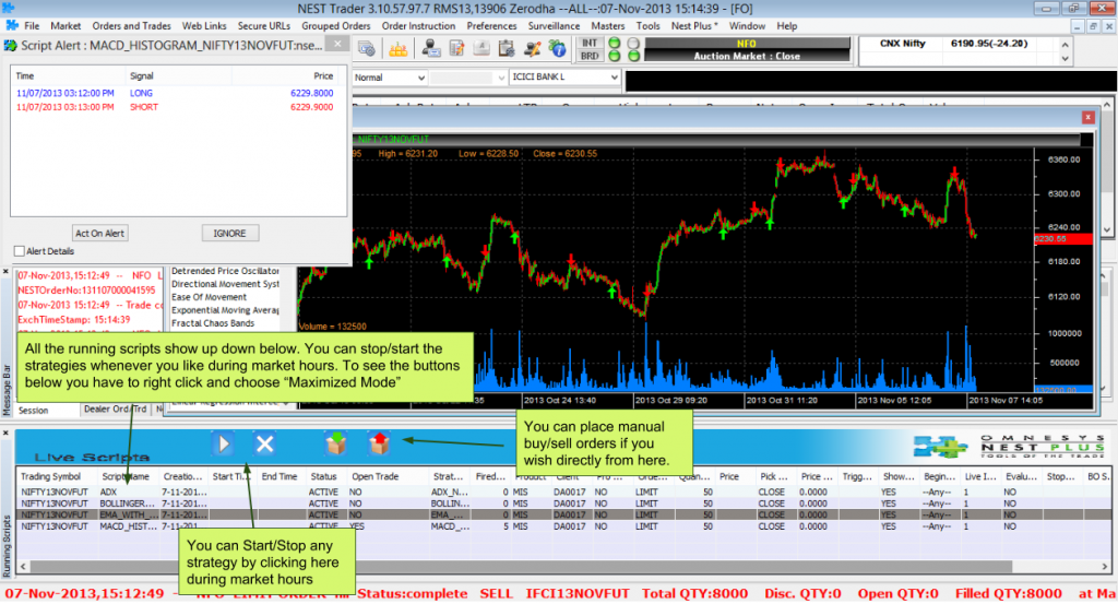 Managing your Script – Z-Connect by Zerodha